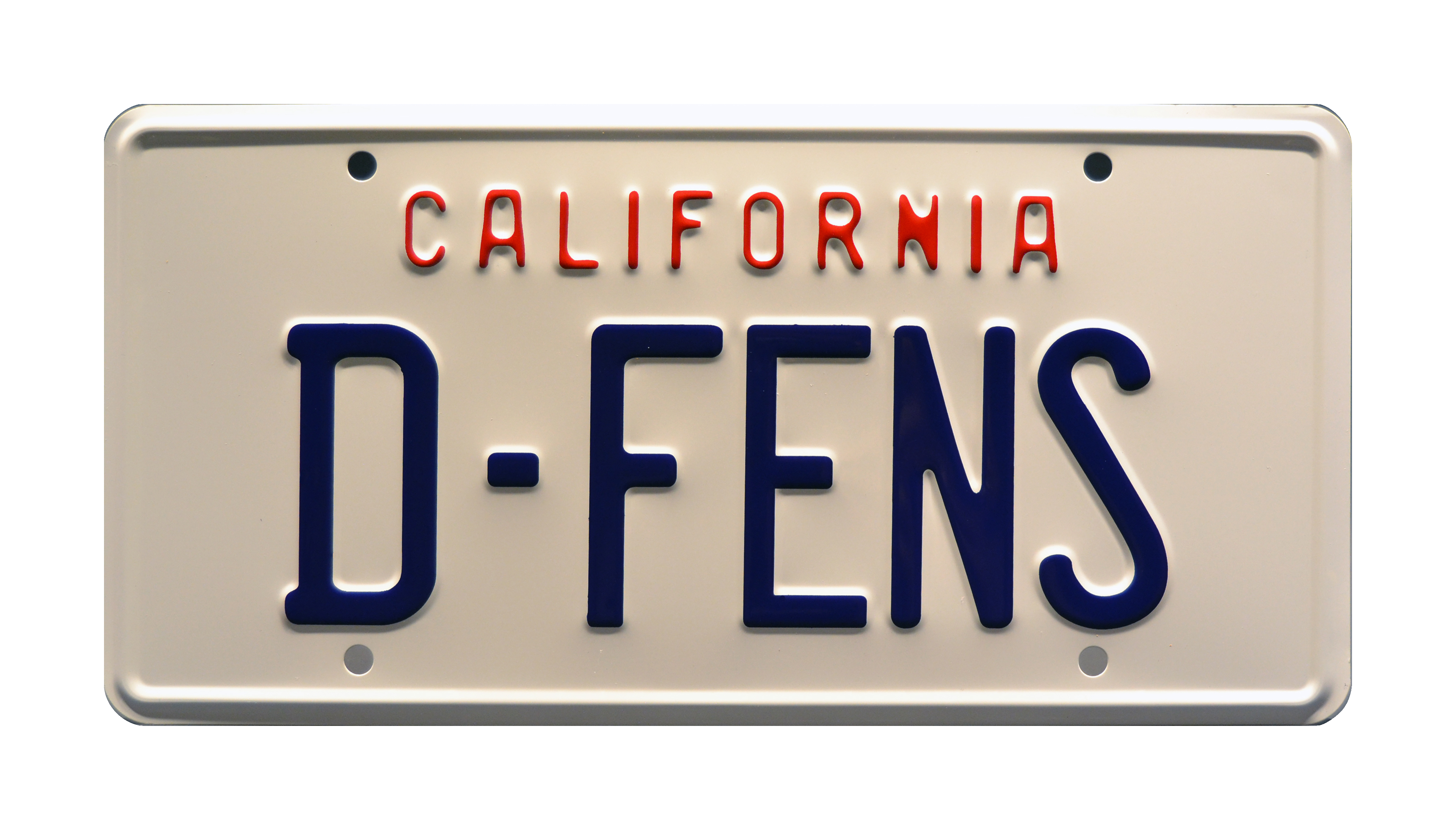Falling Down D-FENS Metal Stamped License Plate – Canadian Classic Auto ...