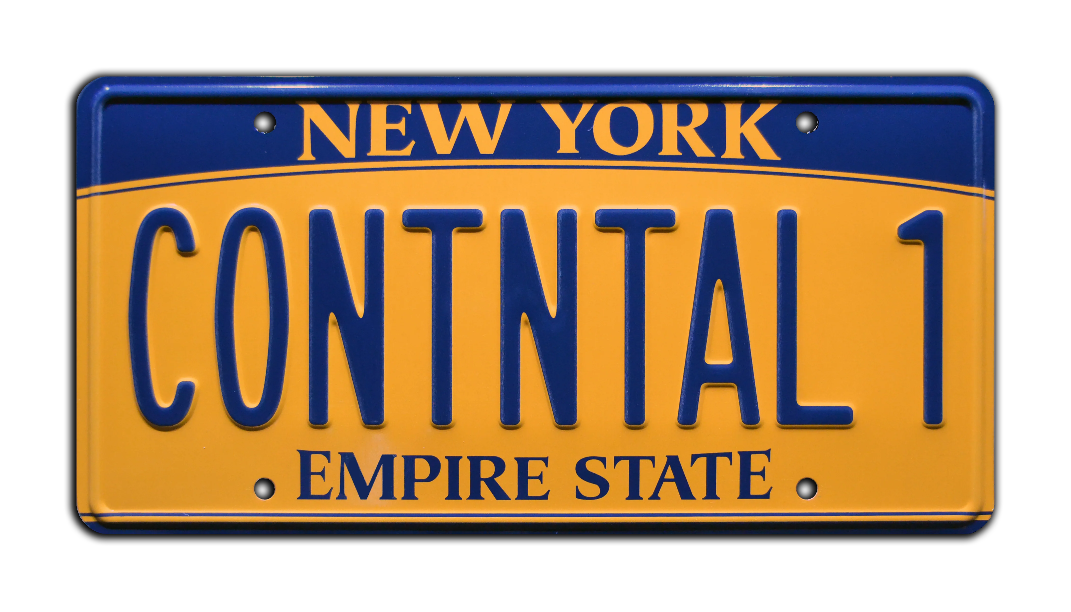Get the New York CONTNTAL 1 License Plate from John Wick: Chapter 2 ...