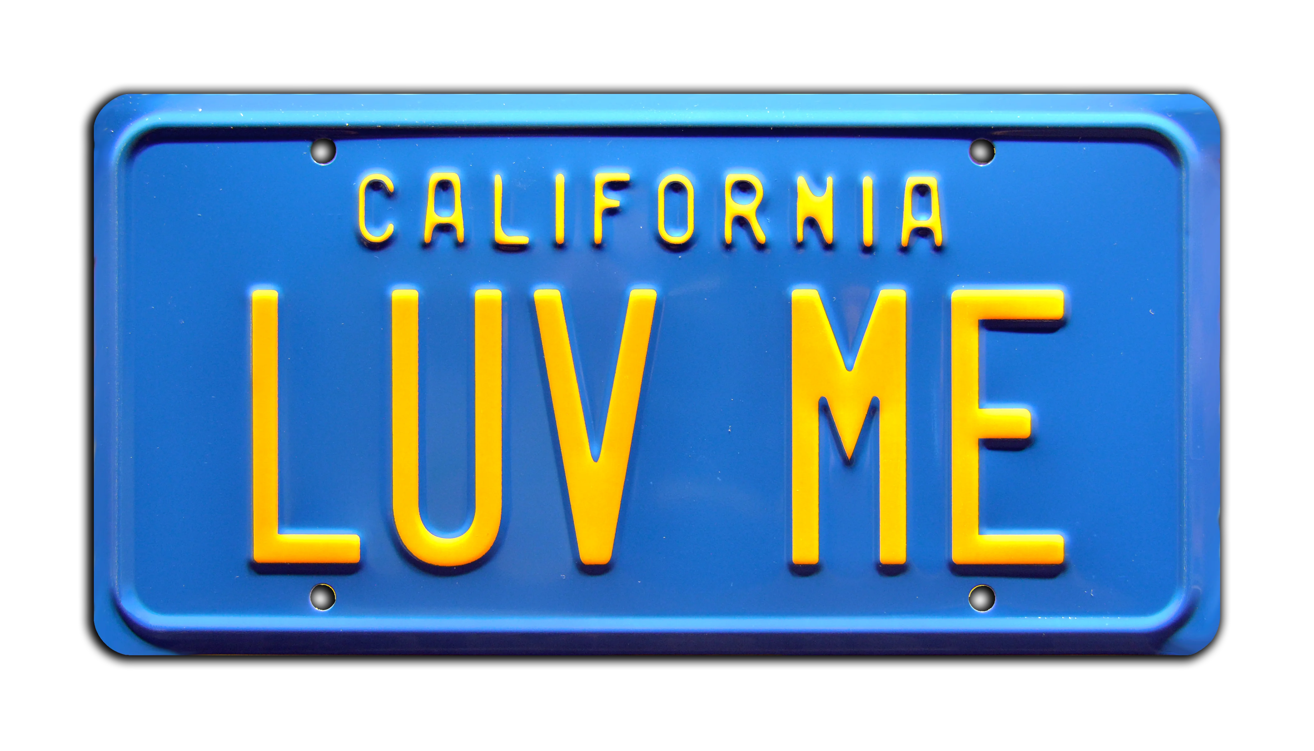 Get the Blue California LUV ME License Plate from National Lampoon's ...